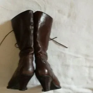Born | Shoes | Born Carita Heeled Leather Boots | Poshmark
